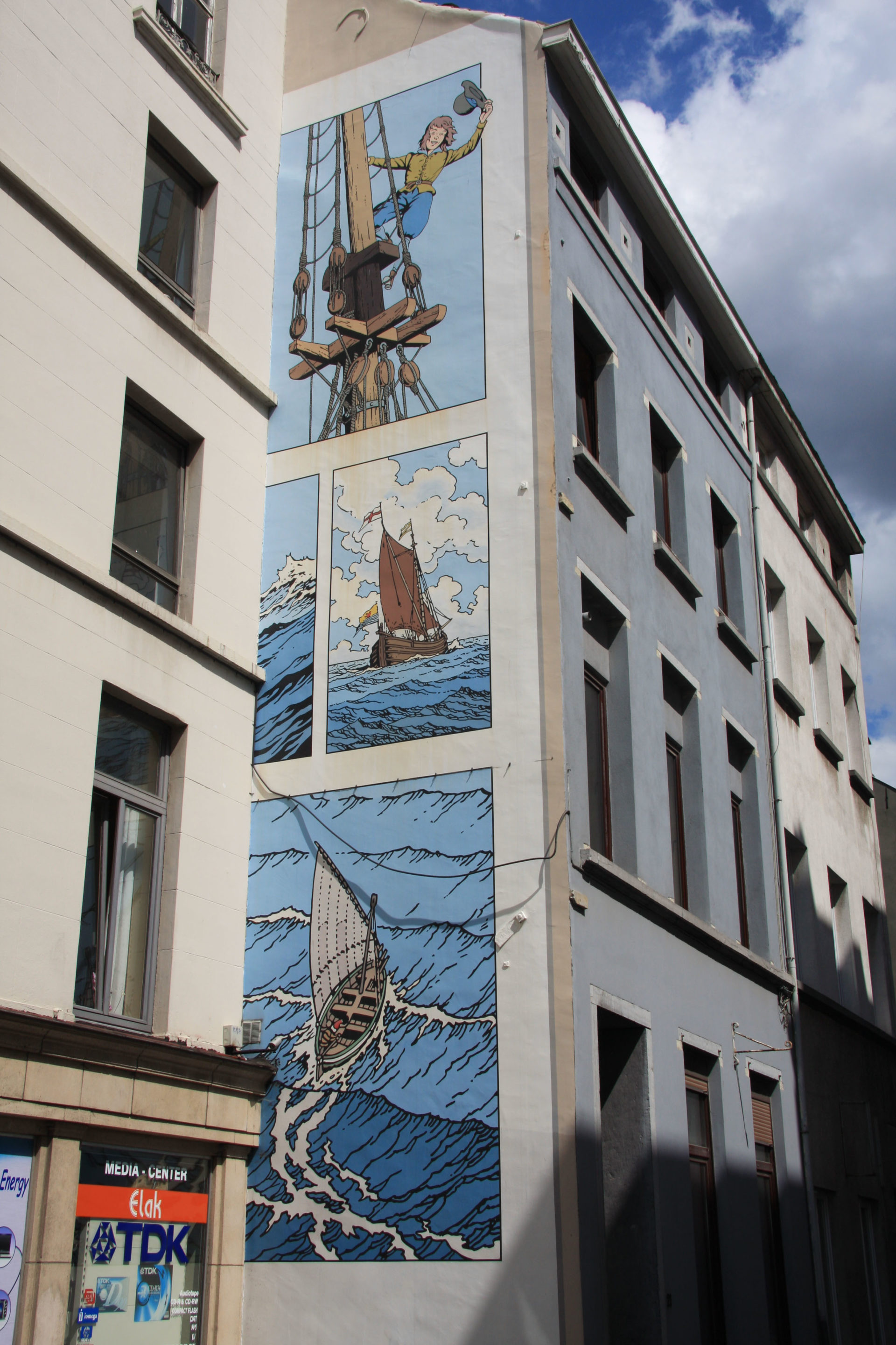 comic strip murals – BrusselsPictures.com